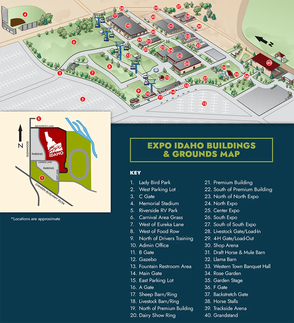 Map | Expo Idaho